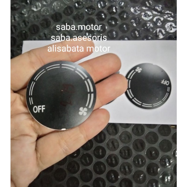 Jual Sticker putaran AC sticker timbul xpander/cross all new Nissan ...