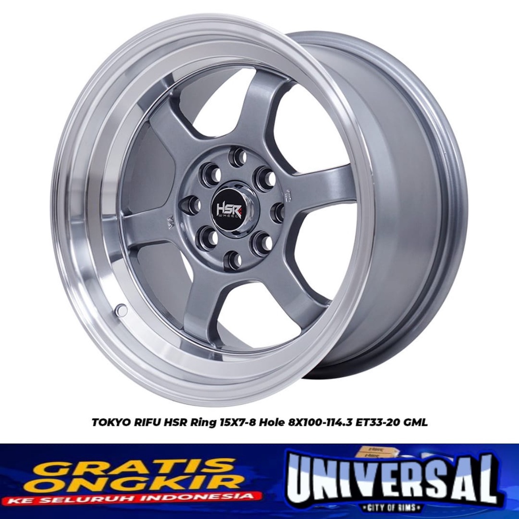 Jual Velg Racing Ring 15 Model Tokyo Rifu R15 Pelek Sirion Ford Fiesta City | Shopee Indonesia
