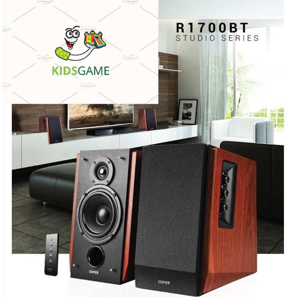 Jual Edifier R1700BT Bluetooth Bookshelf Speakers 2.0 - 66W rms ...