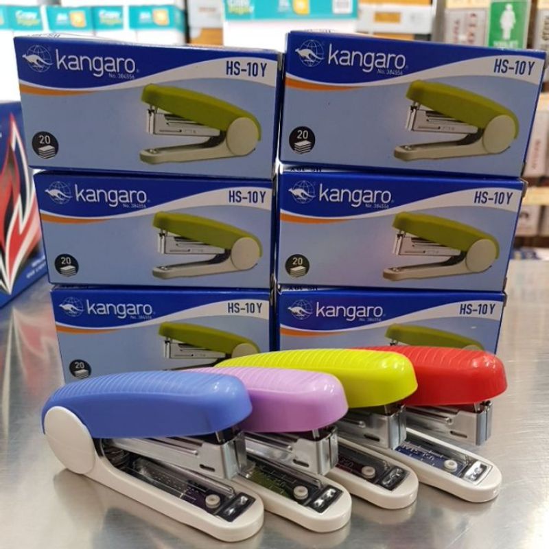 Jual Stapler Kangaro HS10Y / Staples Kangaro HS 10Y (1pcs) | Shopee ...