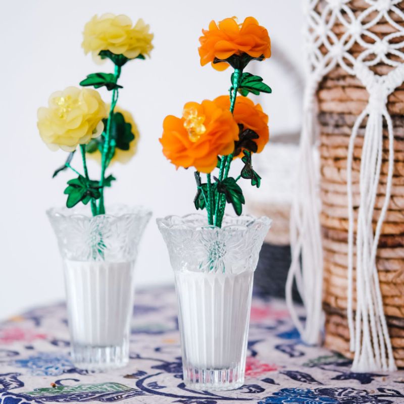 Jual Bunga hias akrilik | Shopee Indonesia