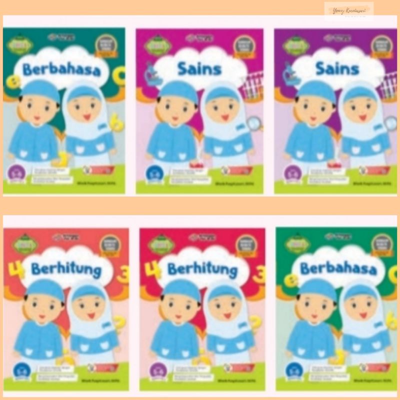 Jual Paket Seri Anak Beriman TK A Usia 4 - 5 Tahun dan TK B Usia 5 - 6 ...