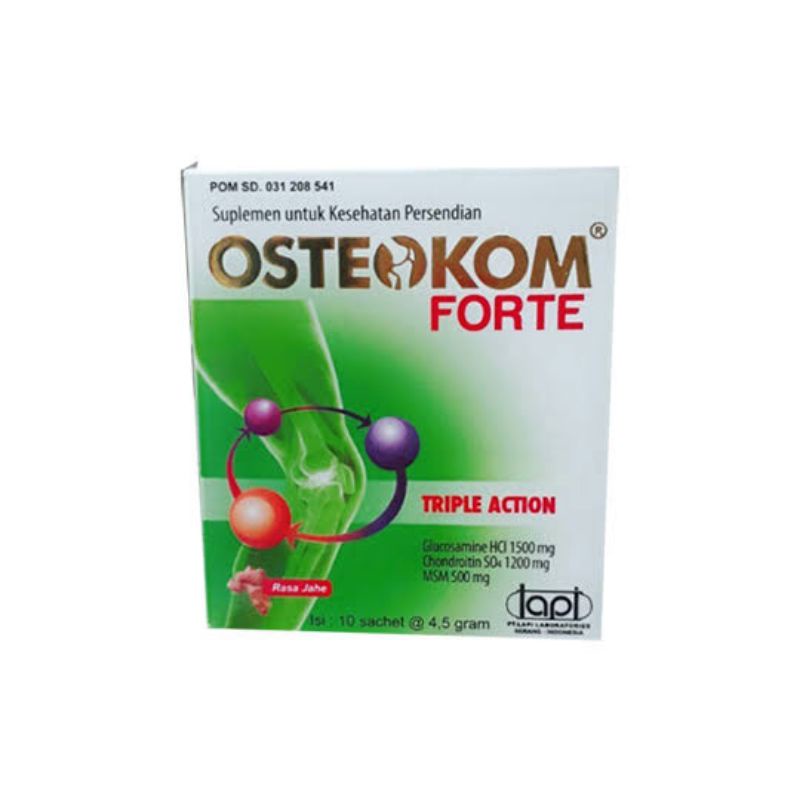 Jual Osteokom GCM vitamin tulang box 30 kapsul | Shopee Indonesia