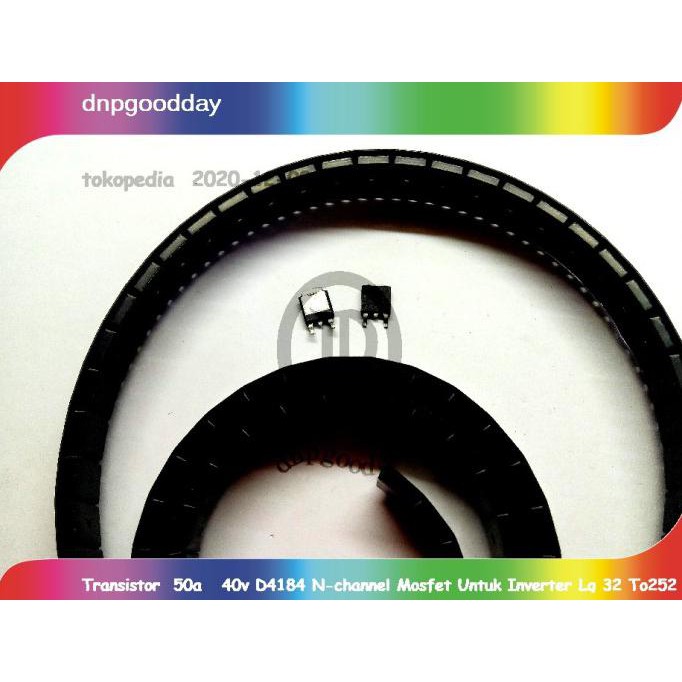 Jual Transistor 50A 40V D4184 N-Channel Mosfet Untuk Inverter Lg 32 ...