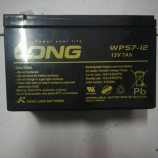 Jual baterai sprayer chas long wps7-12 12v7ah | Shopee Indonesia