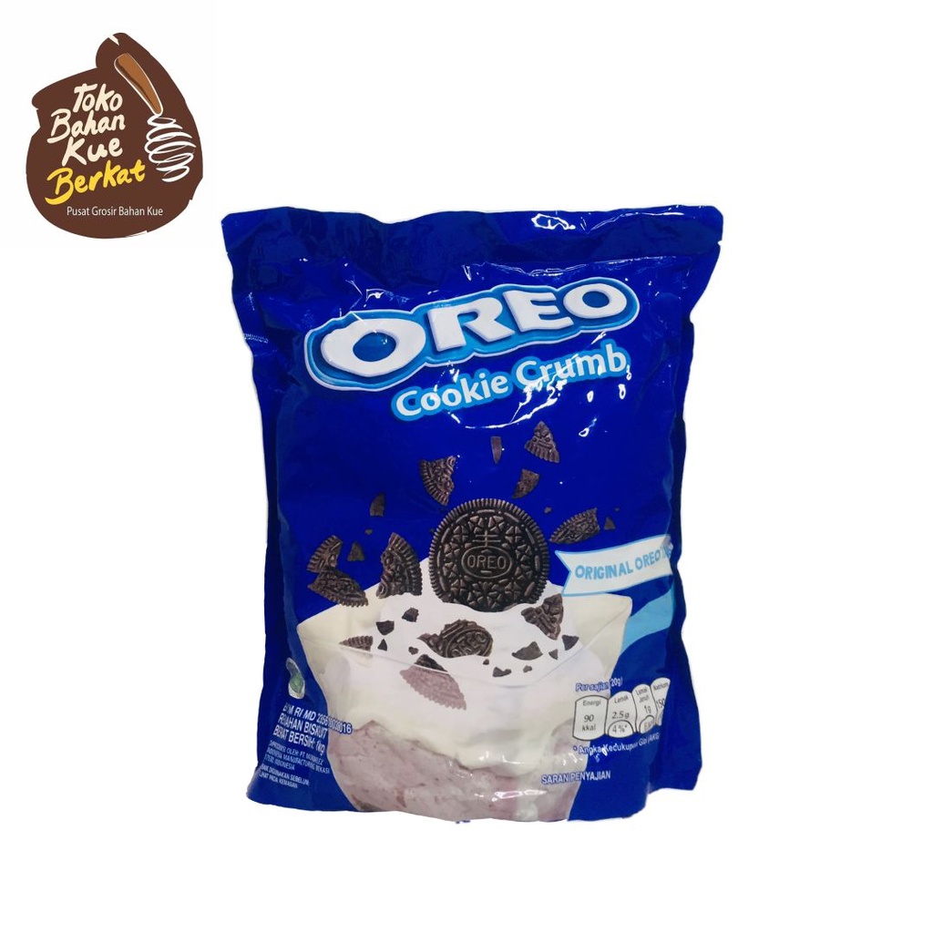 Jual OREO COOKIE CRUMB 1 KG / COOKIES CRUMBS REMAH BISKUIT TOPPING ...