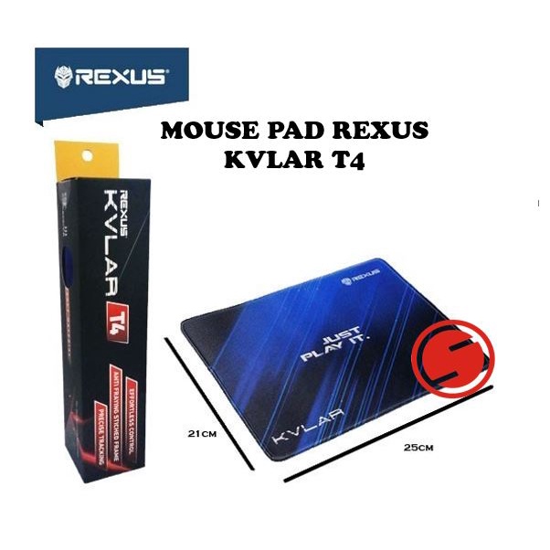Jual MOUSE PAD REXUS KVLAR T4 / ALAS MOUSE REXUS | Shopee Indonesia