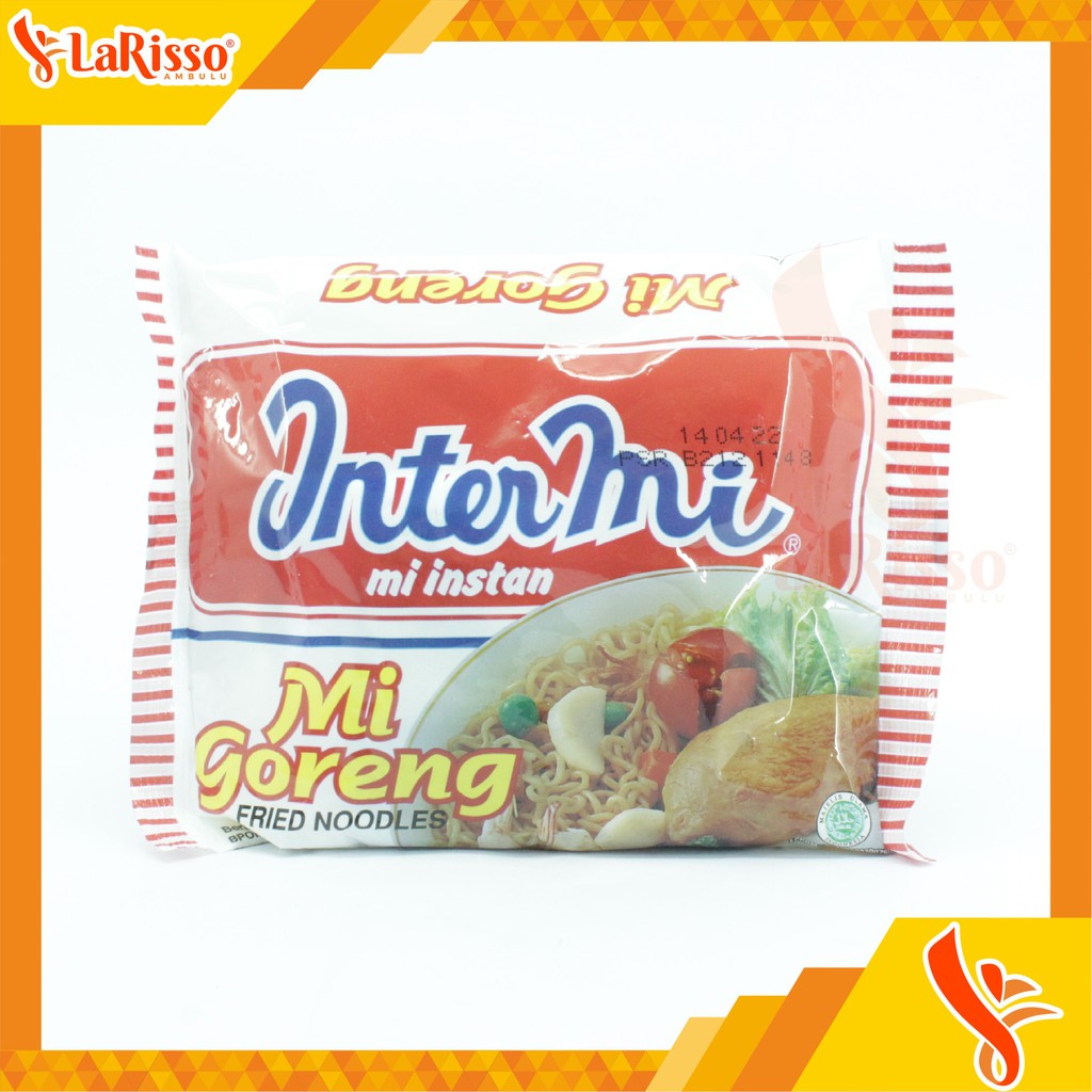 Jual MIE INSTANT INTERMIE MI GORENG 60GR (5's) | Shopee Indonesia