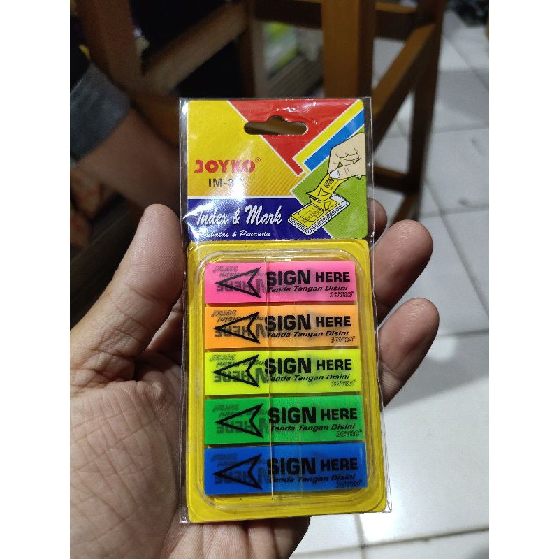 Jual JOYKO Index & Mark / Sign here IM-37 | Shopee Indonesia