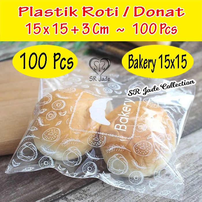 Jual Plastik Roti / Kantong Kemasan Kue Roti Bakery Donut Donat Cookies ...
