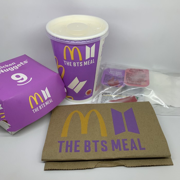 Jual MCDONALD'S MCD X BTS MEAL PACKAGING ONLY TERMURAH | Shopee Indonesia