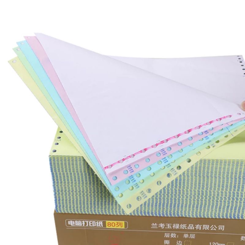 Jual KertasCF kertas continuous form 4Ply 9 1/2" x 11":2/24cm x 28cm:2 ...