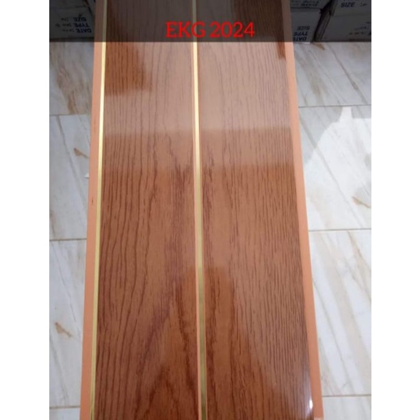 Jual Plafond PVC EKG 2024 7mmx20cmx4meter | Shopee Indonesia