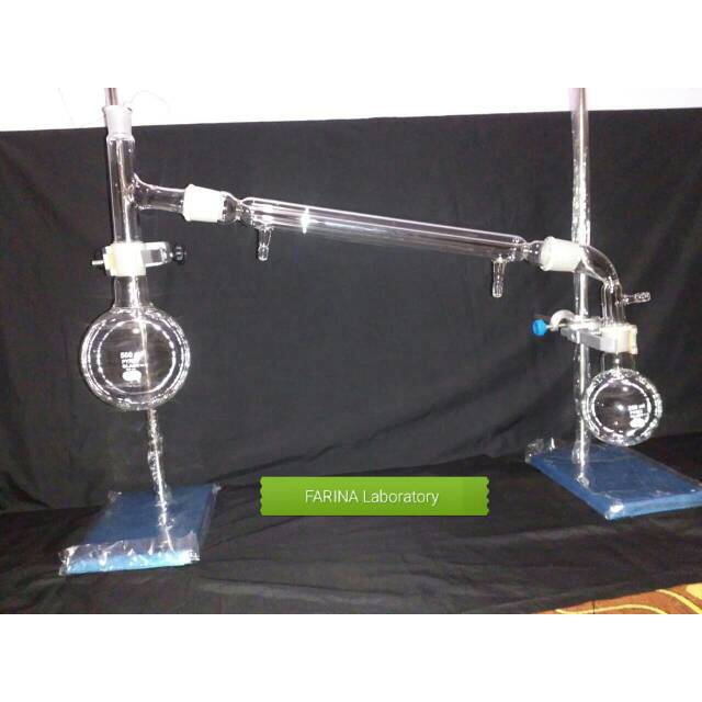 Jual Destilasi set 250ml plus statip Pyrex Class A | Shopee Indonesia