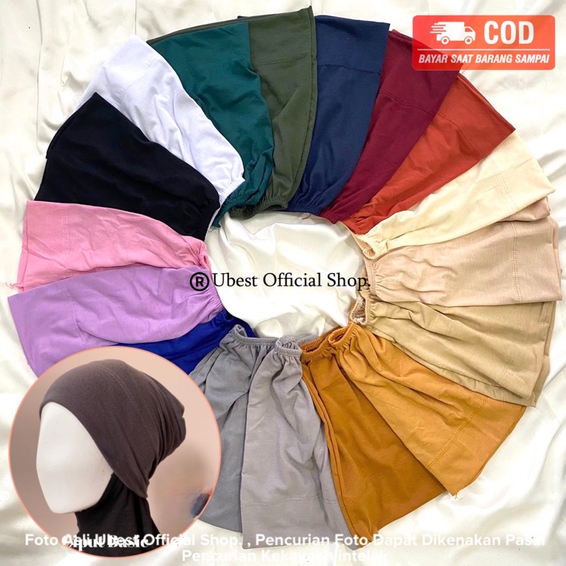 Jual Ciput Basic Arab Premium Dalaman Hijab Kuplok Inner Jilbab Classic ...