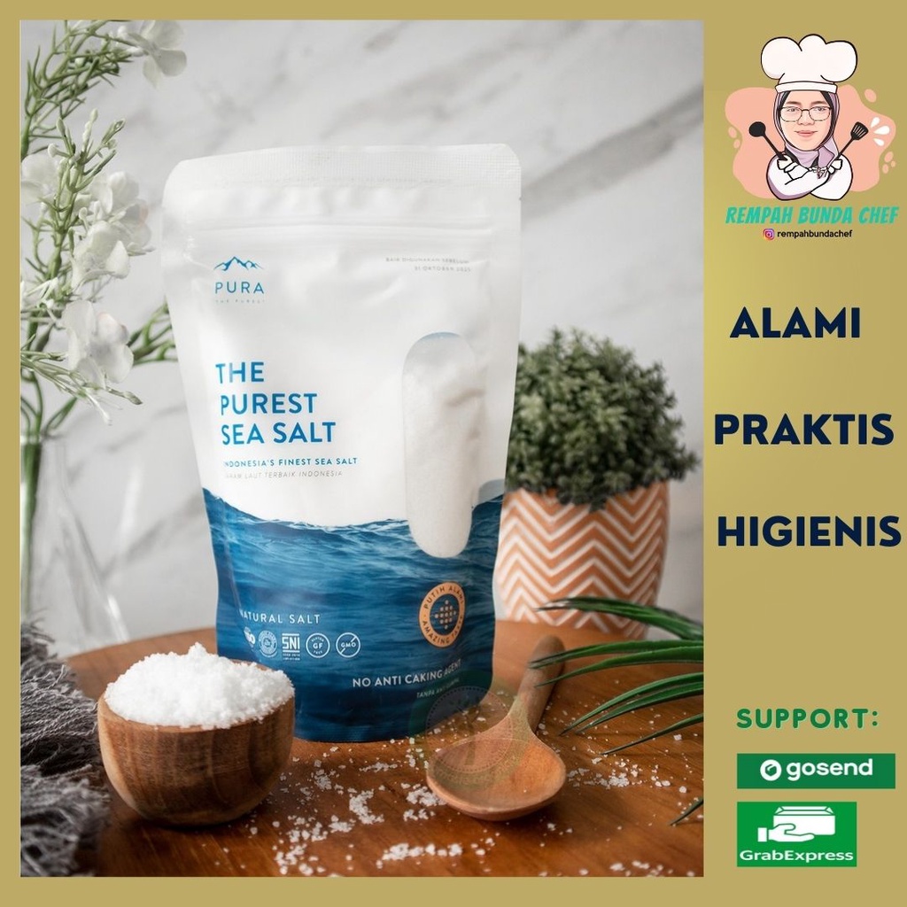 Jual Sea Salt Garam Laut Terbaik Premium Murni Pura | Shopee Indonesia
