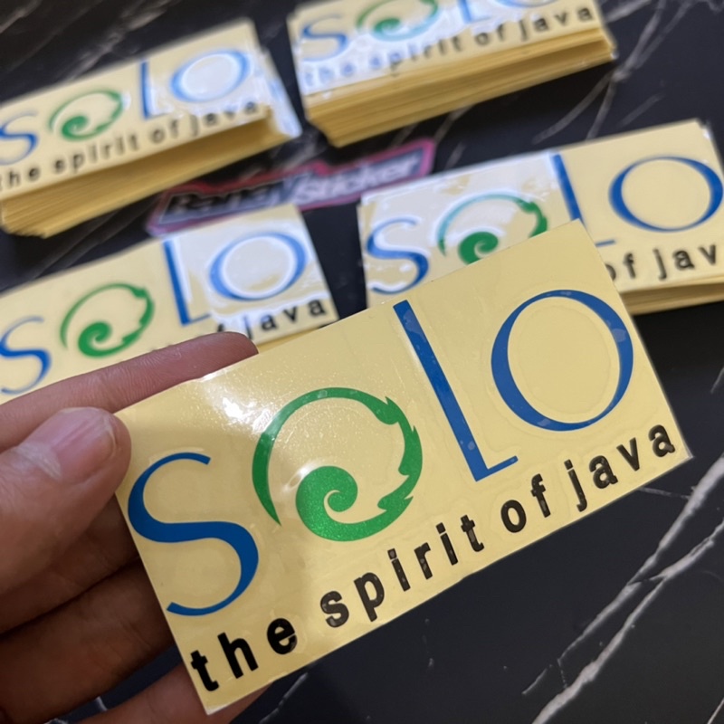 Jual STICKER STIKER SOLO THE SPIRIT OF JAVA CUTTING | Shopee Indonesia