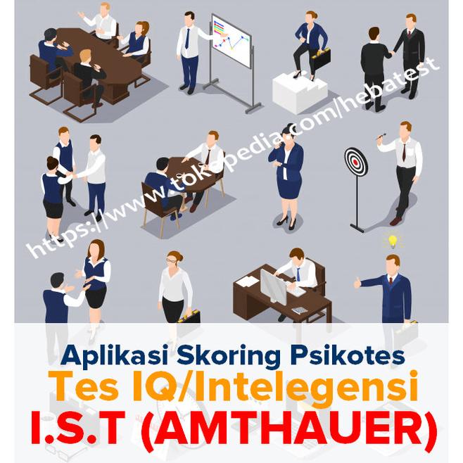 Jual PAKET ALAT PSIKOTES DAN APLIKASI SKORING IST UNTUK TES IQ | Shopee ...