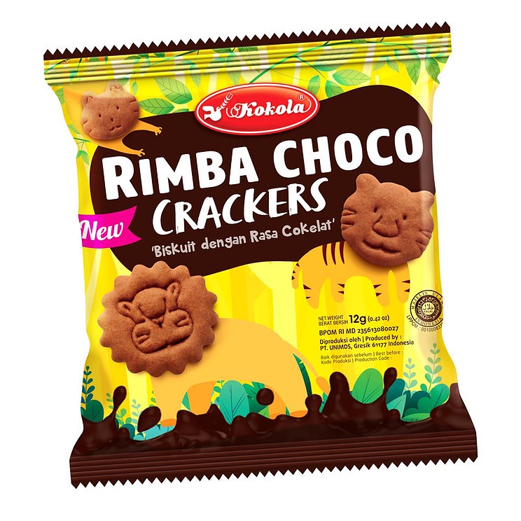 Jual Kokola Rimba Choco Crackers 12Gr (20 Pcs) | Shopee Indonesia
