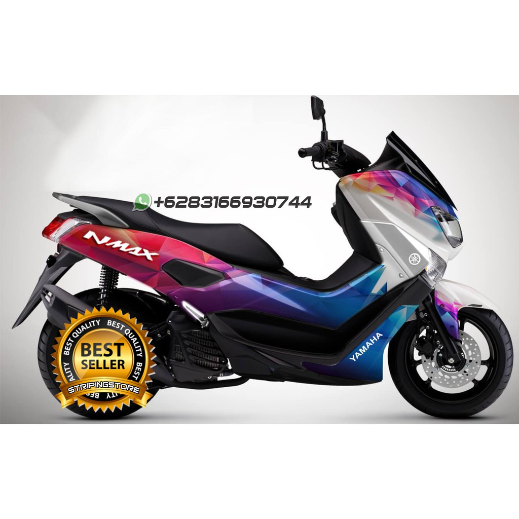 Jual decal nmax grafity full body sticker nmax | Shopee Indonesia