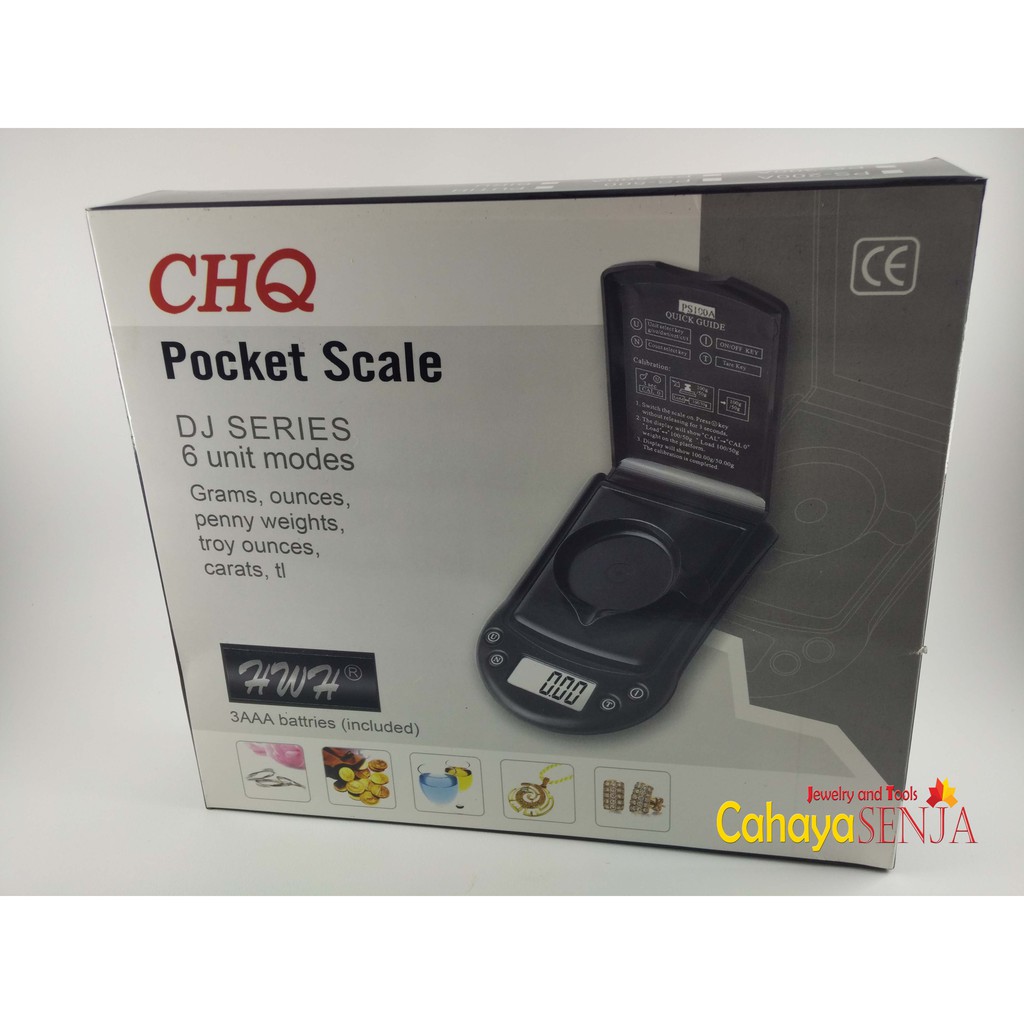 Jual CHQ Pocket Scale || Timbangan Digital CHQ 200gr/0,01 | Digital ...
