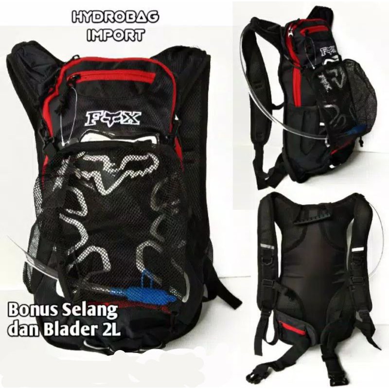 Jual Tas Biker Hydrobag Hexa Turing Trail Cross Sepeda downhill bladder 2L Ktm Monster Alpine ...