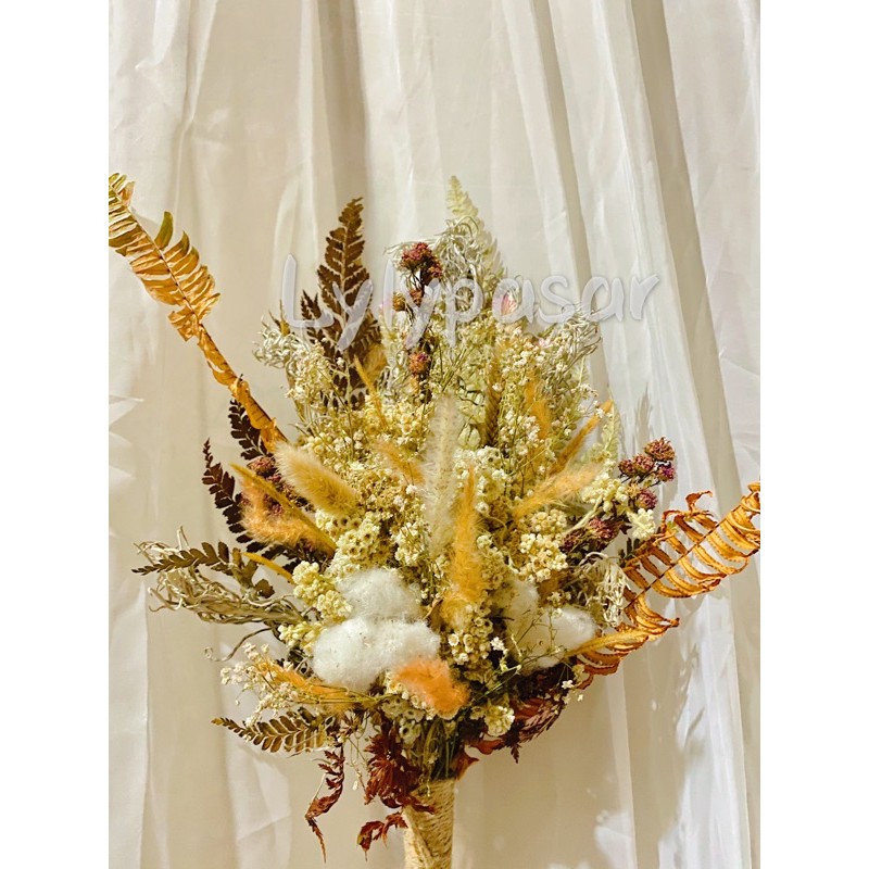 Jual Hand Bucket / Dried Flower Bucket / Wedding Bucket / Bunga baket ...