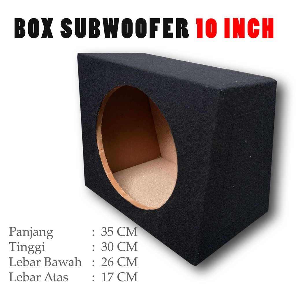 Jual 28modified - Box Subwoofer 10 Inch Model Kotak untuk Panther ...