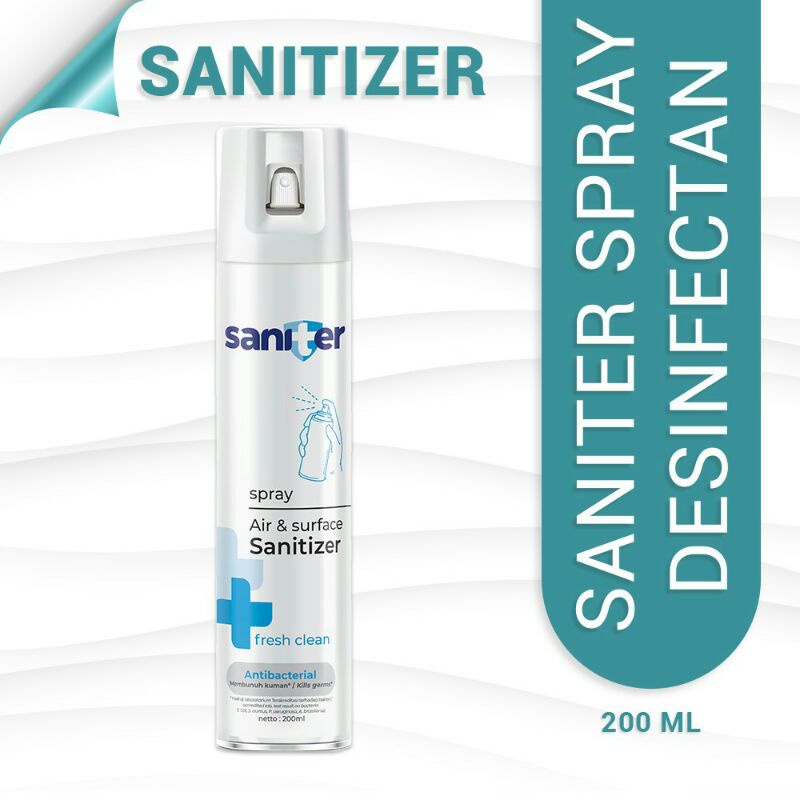 Jual Saniter Spray Air & Surface Sanitizer 200 ml | Shopee Indonesia