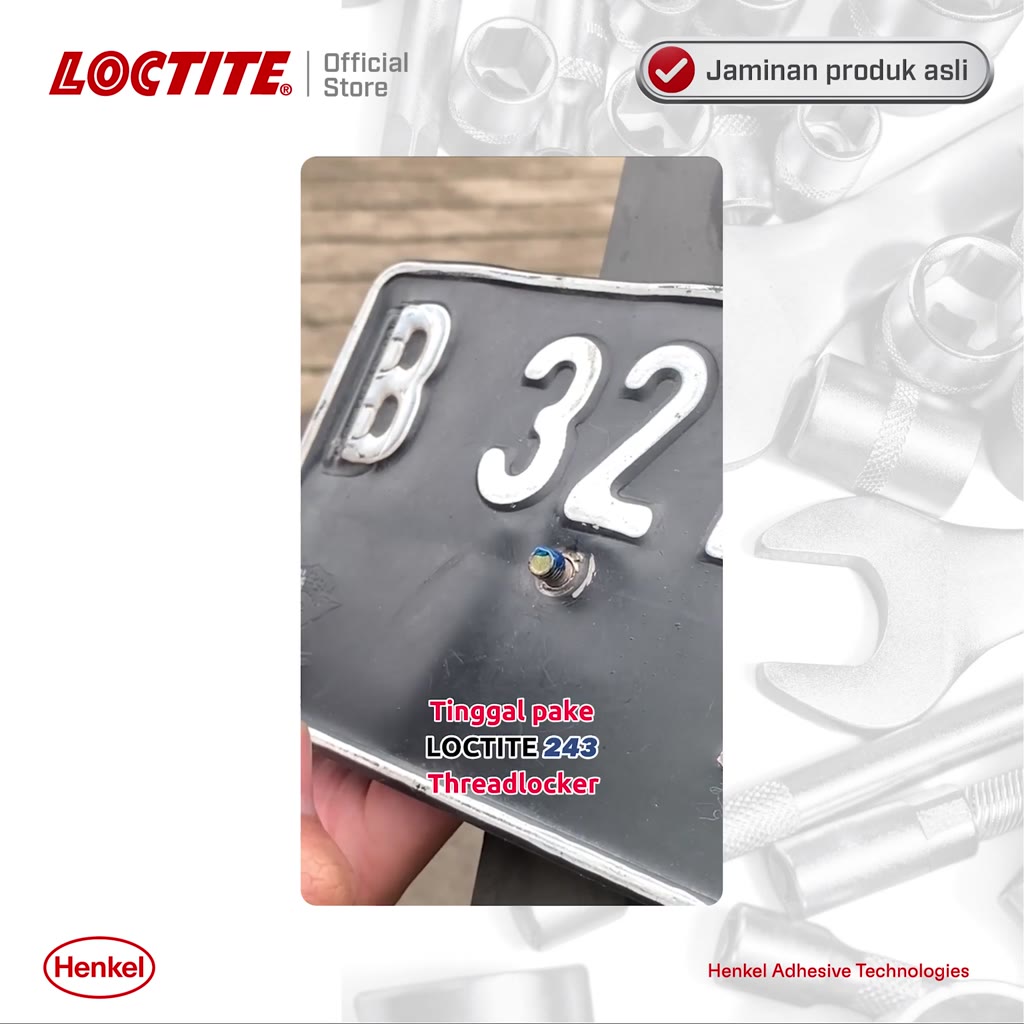 Jual Henkel LOCTITE 243 Threadlocker Lem Baut - 10 ml | Shopee Indonesia