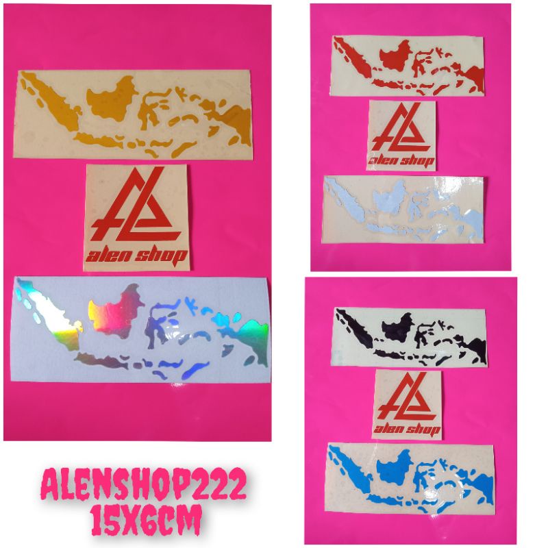 Jual STICKER CUTTING PETA INDONESIA | Shopee Indonesia