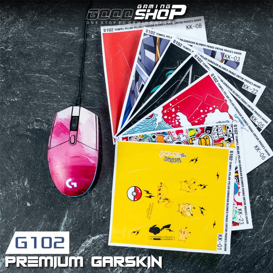 Jual Premium Garskin G102 Skin Mouse | Shopee Indonesia