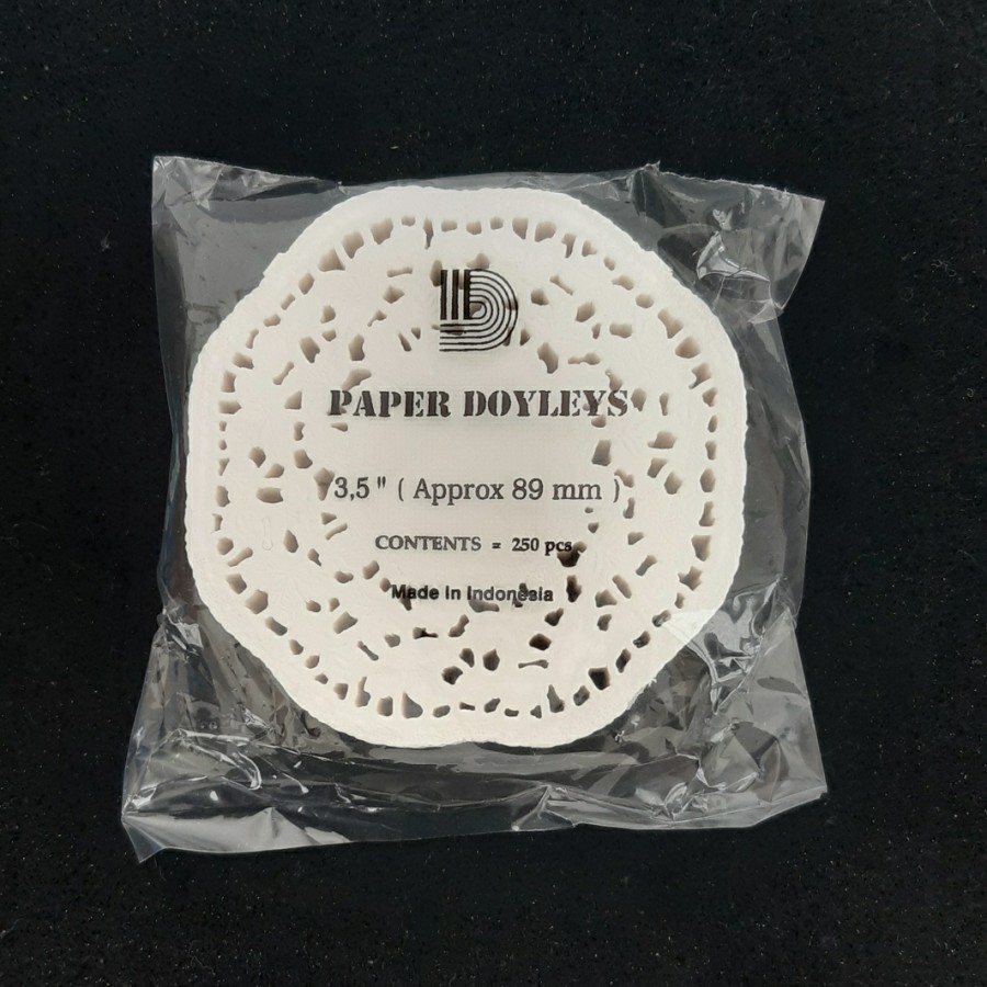 Jual Paper Doyleys Round White Diameter 3,5 Inch | Shopee Indonesia