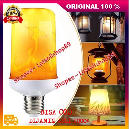 Jual Lampu Led Api Lampu Led Api Berkobar 100 Asli Original Shopee