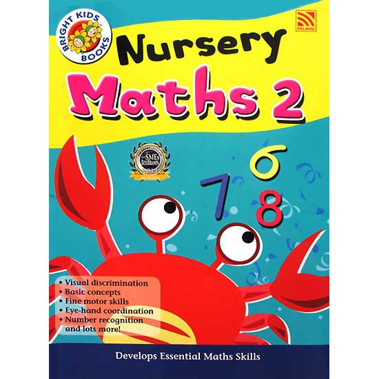 Jual BUKU ANAK Nursery Maths 2 Workbook Bright Kids Books (Preschool ...