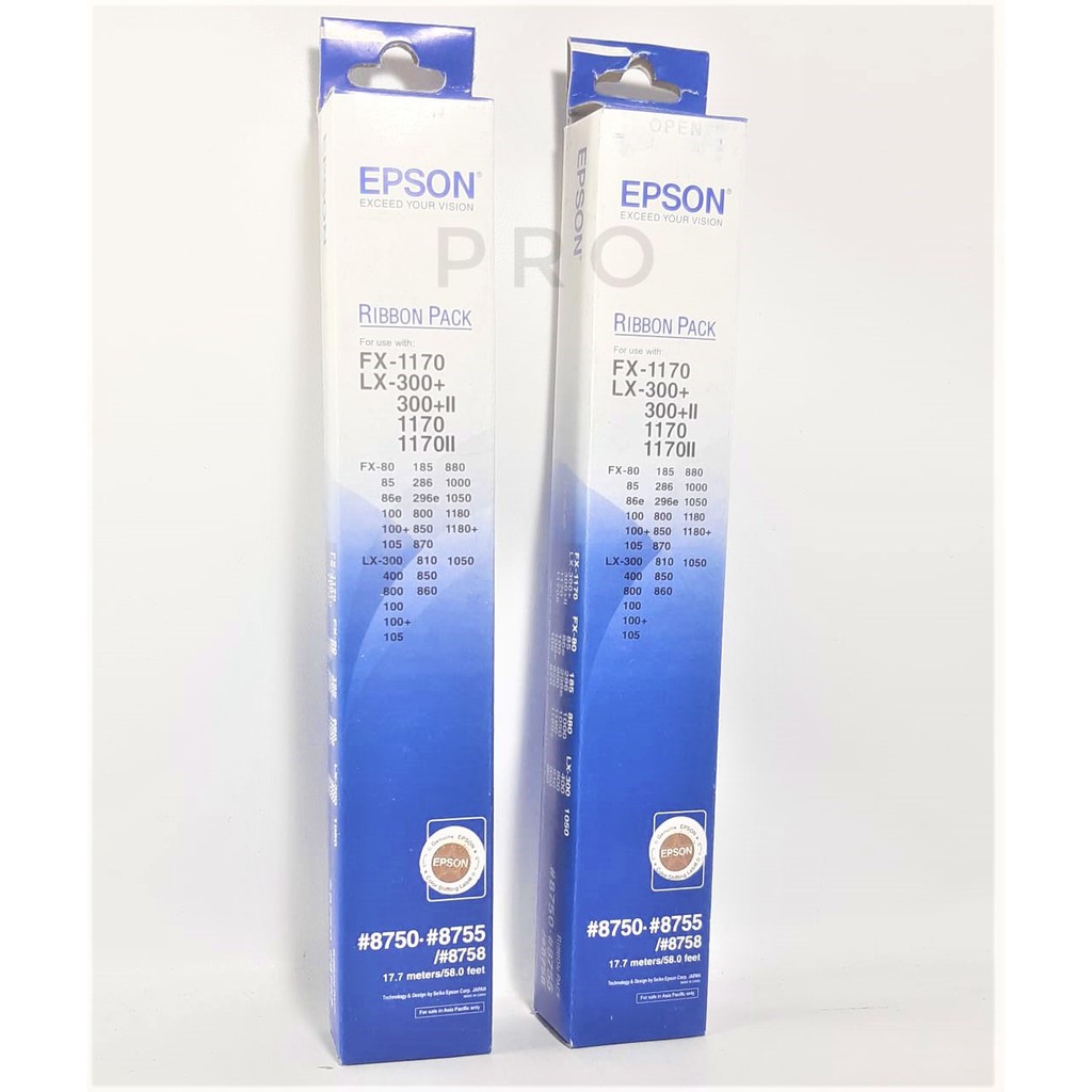 Jual PITA RIBBON PRINTER EPSON LX 300 LX 310 LQ 310 ISI CATRIDGE EPSON ...