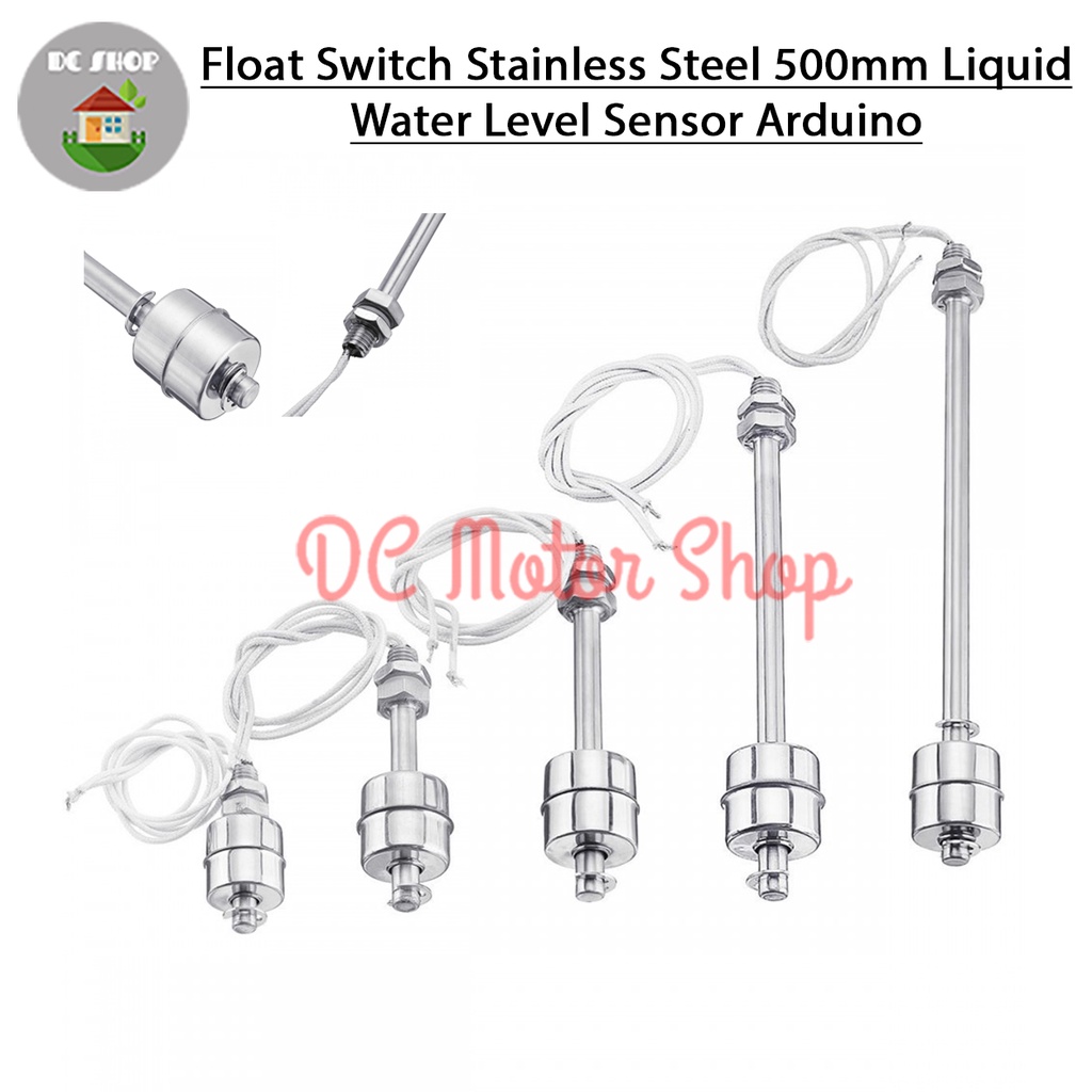 Jual Float Switch Stainless Steel 500mm Liquid Water Level Sensor ...