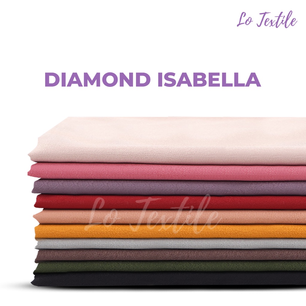 Jual Kain Diamond Isabela Premium 0.5 Meter (Seri 2) - Bahan Diamon ...