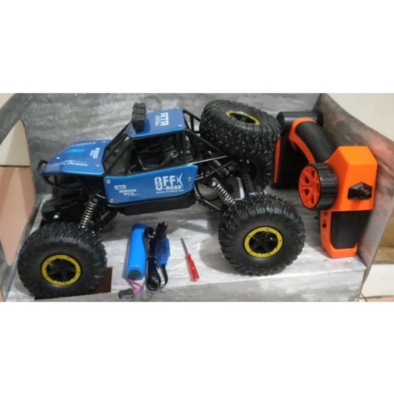 Jual MOBIL REMOTE CONTROL RC MOBIL JEEP MONSTER OFF ROAD RC ROCK ...