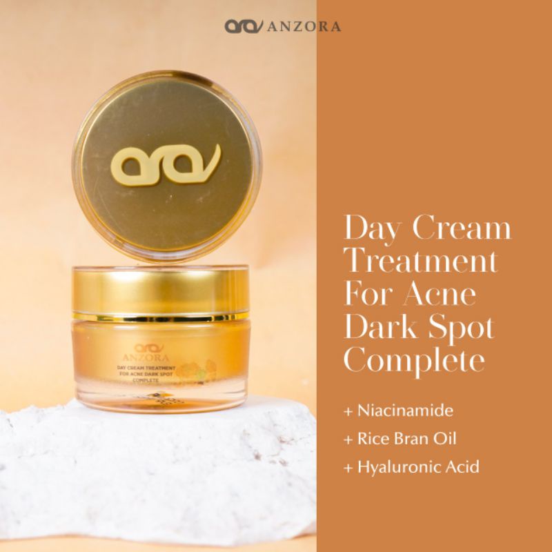 Jual anzora day cream treatment for acne dark spot complete // day ...