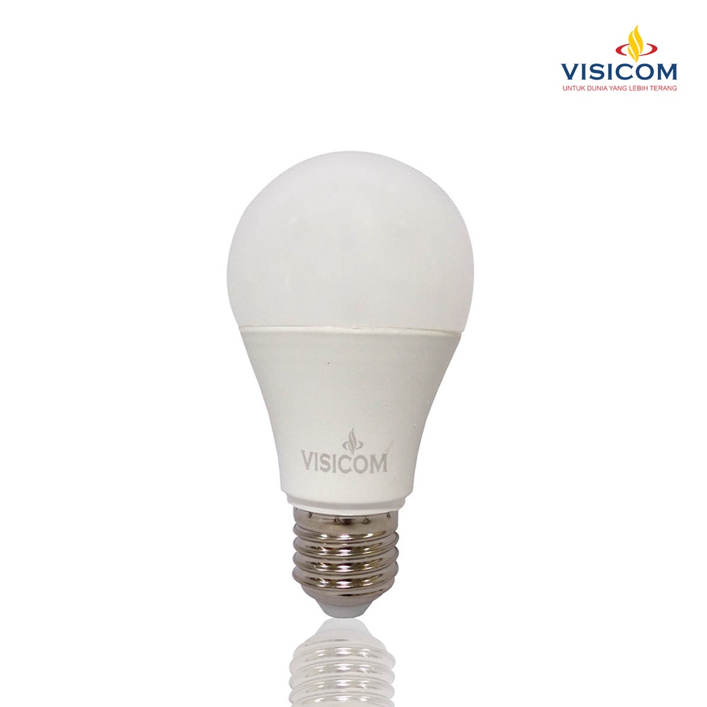 Jual VISICOM - Lampu LED bulb - 9 watt - Cahaya Putih | Shopee Indonesia