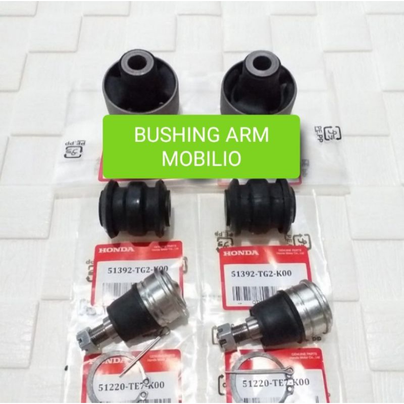 Jual BUSHING ARM 1PAKET + BALL JOINT HONDA MOBILIO BRIO BRV | Shopee ...