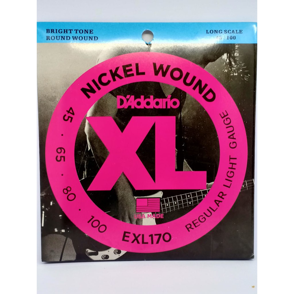 Jual Senar Bass D'Addario Nickel Wound 4 Strings | Shopee Indonesia