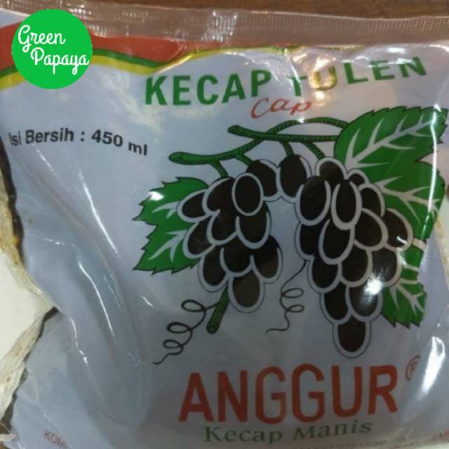 Jual Kecap Manis Tulen Cap Anggur - Refil - 450ml | Shopee Indonesia