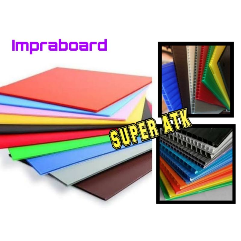 Jual IMPRABOARD / CORRUGATED BOARD (ALL COLOUR) | Shopee Indonesia