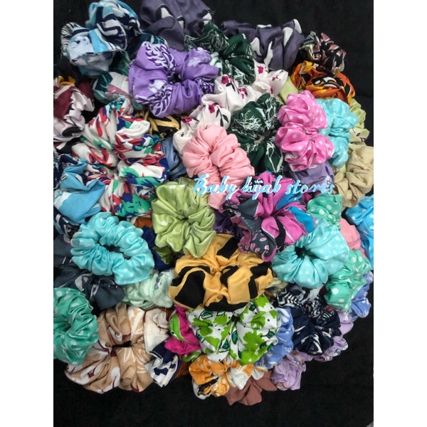 Jual scrunchie / ikat rambut murah | Shopee Indonesia