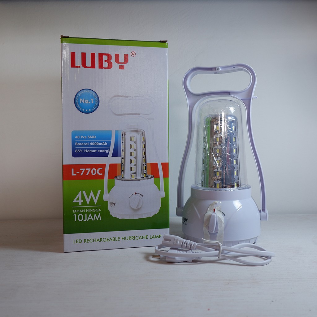 Jual Lampu Emergency Cas Luby 4W L-770C | Shopee Indonesia