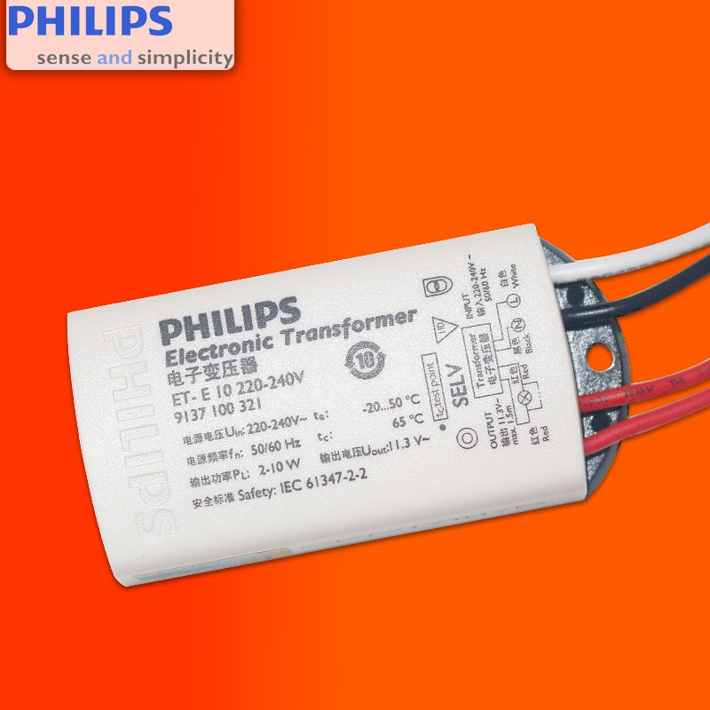 Jual Transformer / Trafo LED Philips ET-E 10 12Vdc to 220-240Vac ...