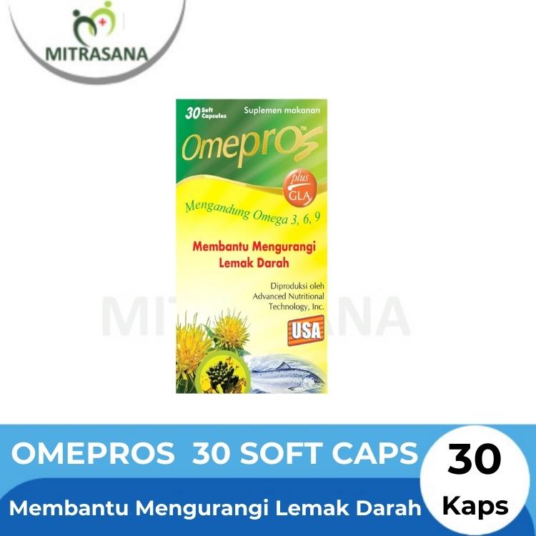 Jual Omepros Isi 30Soft Capsule/ OMEGA 3,6,9 | Shopee Indonesia