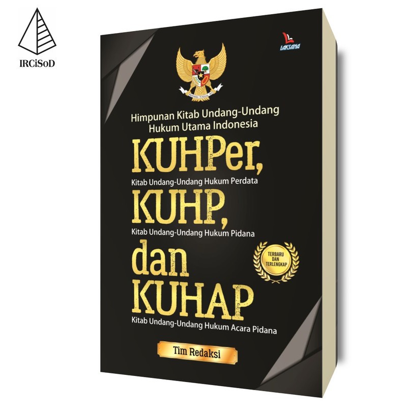 Jual Himpunan Kitab Undang-Undang Hukum Utama Indonesia KUHPer, KUHP ...
